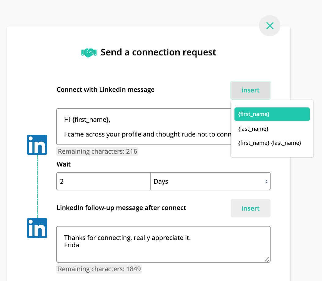 Can I customize my connection invitations and follow up messages ...